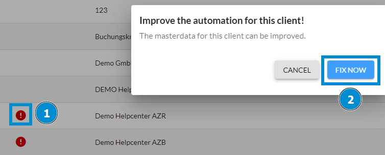 What does the Setup Status stand for?