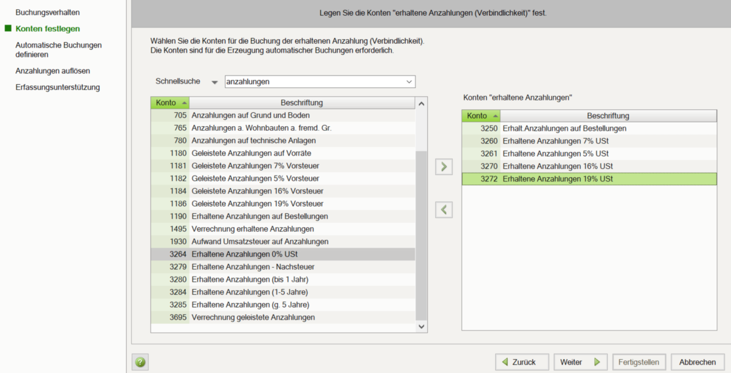 DATEV - Wie verarbeite ich Anzahlungs- und Schlussrechnungen im ...